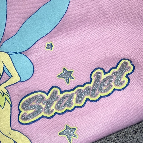 Disney | Tops | Nwt Disney Tinker Bell Y2k Starlet Jerry Leigh Pink ...